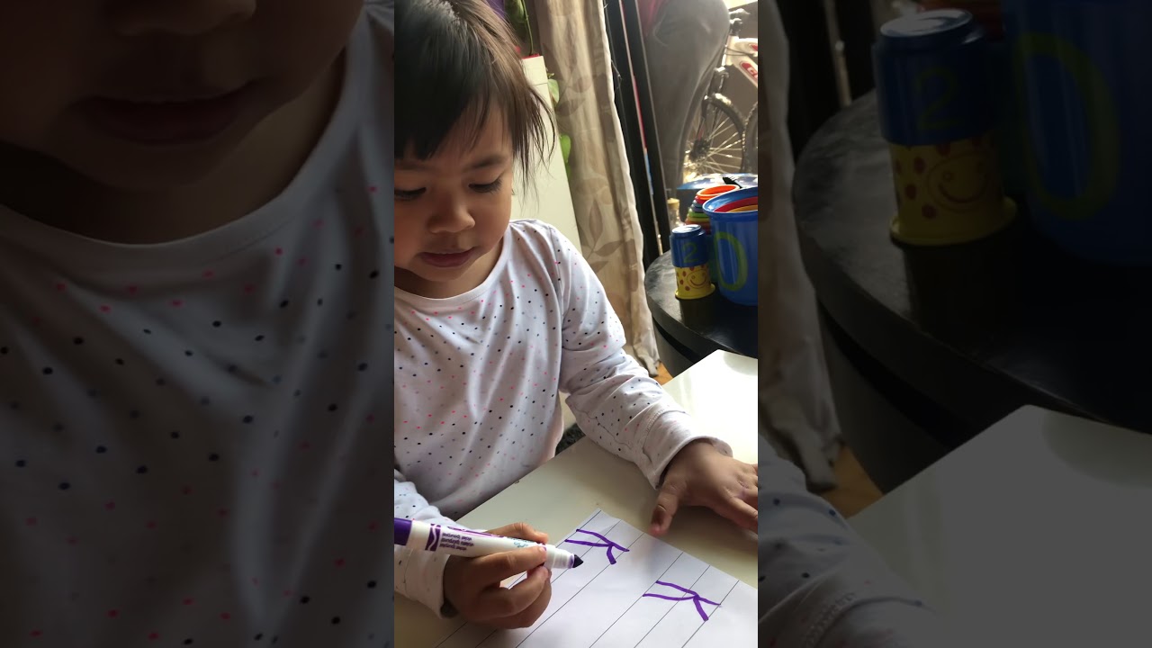 My 3 Years Old Knows How To Write Her Name YouTube My 3 Years Old Knows How To Write Her Name YouTube