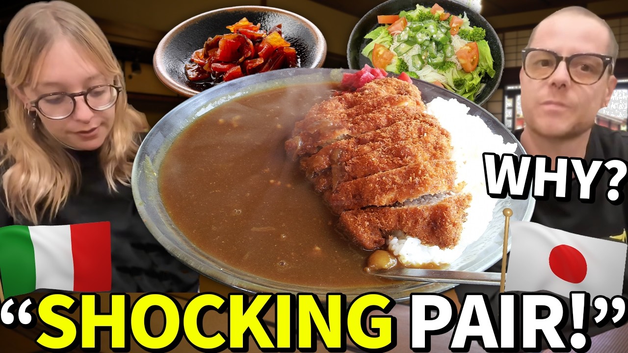 Italian Chef is SHOCKED by Japanese Katsu Curry! - YouTube