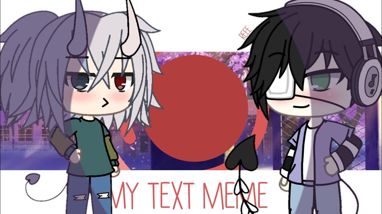 Your text||meme||Gacha life||typography - YouTube