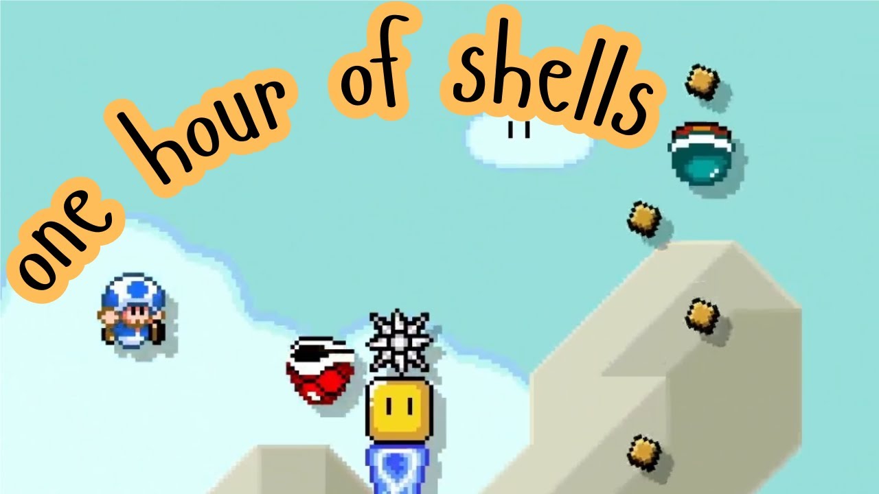 1 hour of satisfying mario shell levels to wash some dishes to - YouTube