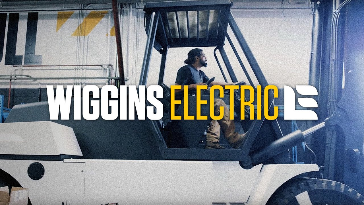 Wiggins High Capacity Electric Forklift - YouTube
