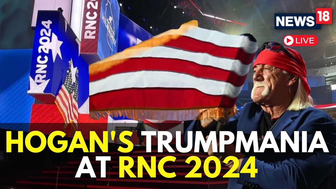 RNC Day 4 Live | Hulk Hogan Rips Off Shirt During RNC Speech Live ...