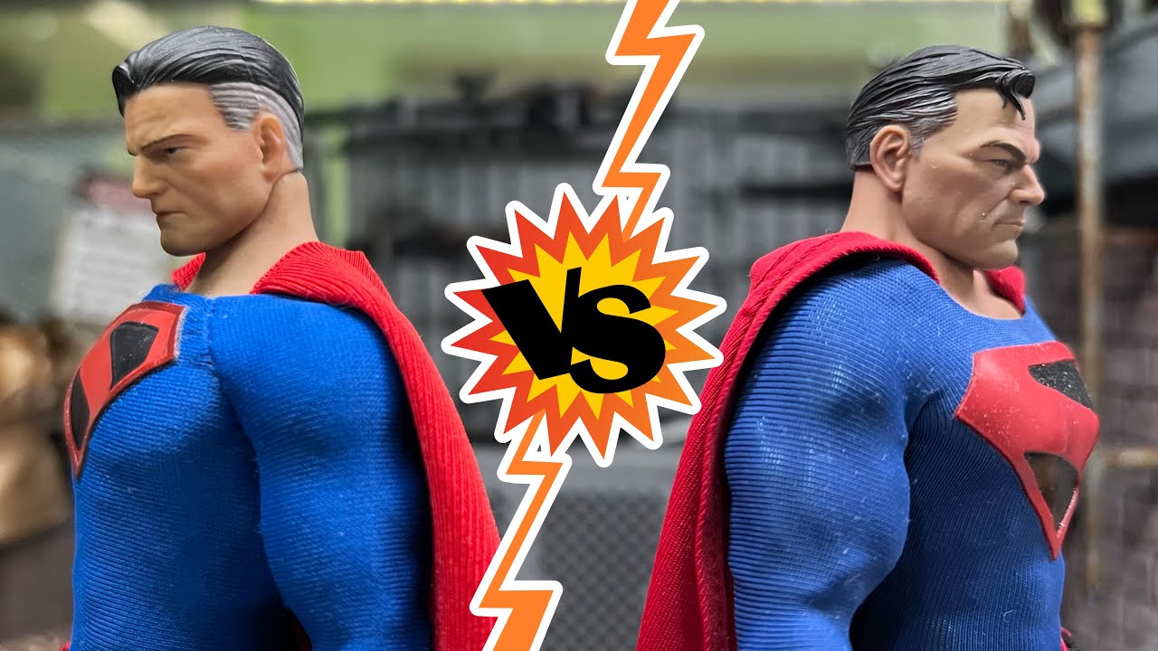 COMPARISON: BMS Vs GONG Superman (Kingdom Come Ver) #popmart - YouTube