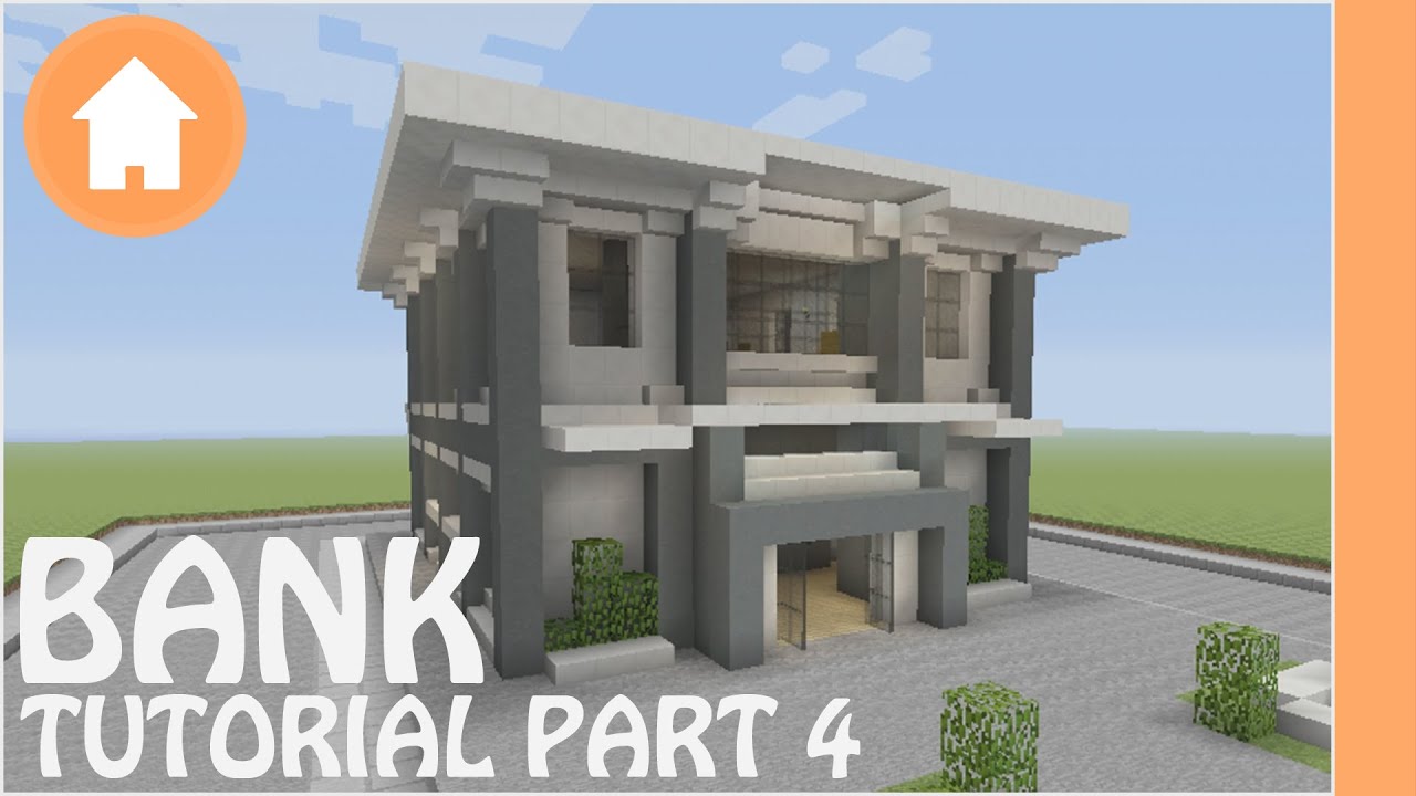 Minecraft Tutorial: Bank Tutorial Minecraft #4 - YouTube