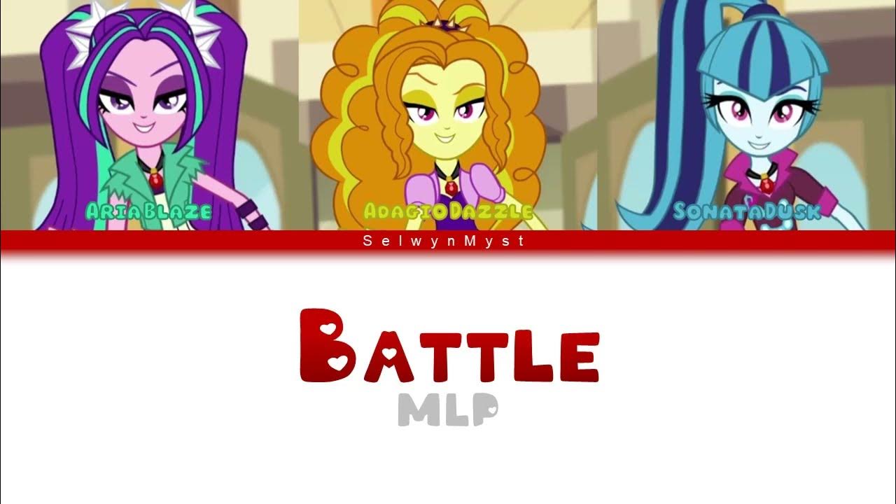 MLP ~Battle~ {Color Coded Lyrics} - YouTube
