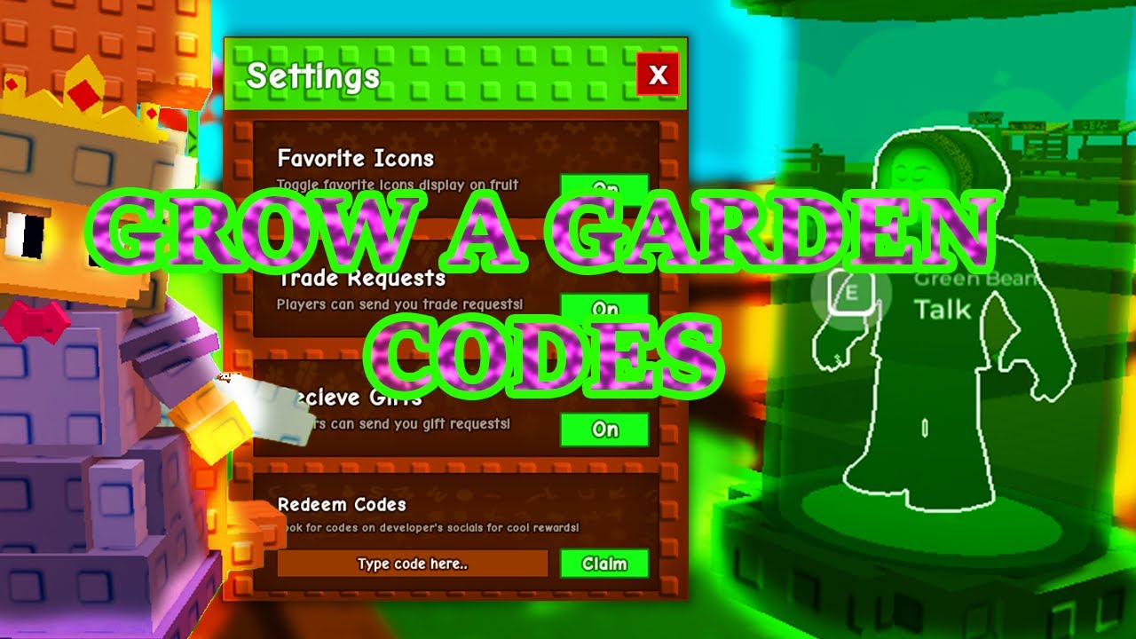 GROW A GARDEN CODES ROBLOX – All New Working Codes! - YouTube