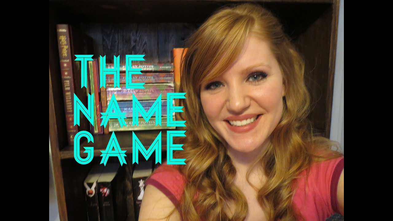 The Name Game Book Tag - YouTube