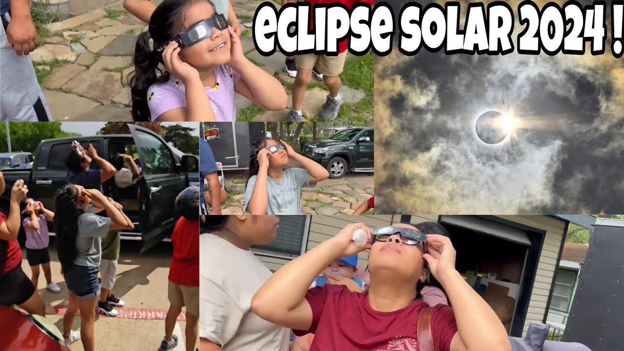 😱VIVIMOS EL ECLIPSE SOLAR 2024‼️ASI REACCIONAMOS TODOS AL VERLO‼️ - YouTube