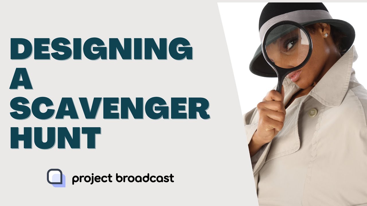 Designing a Scavenger Hunt - YouTube