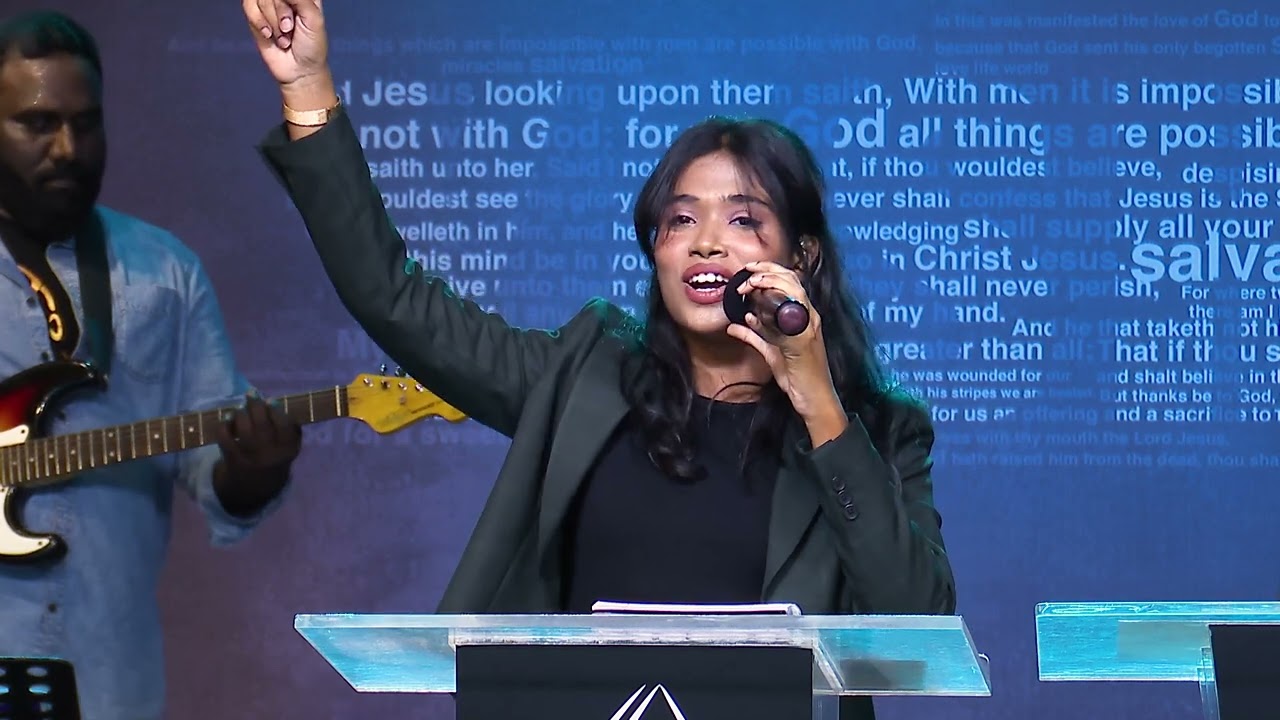 Family Sunday Service Worship | @Mahima Evangeline D | @Melchiz ...