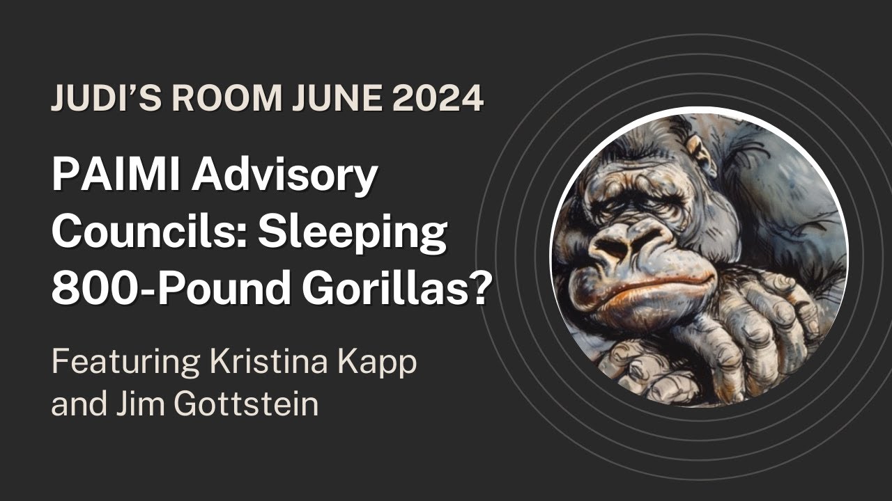 PAIMI Advisory Councils: Sleeping 800-Pound Gorillas? - YouTube