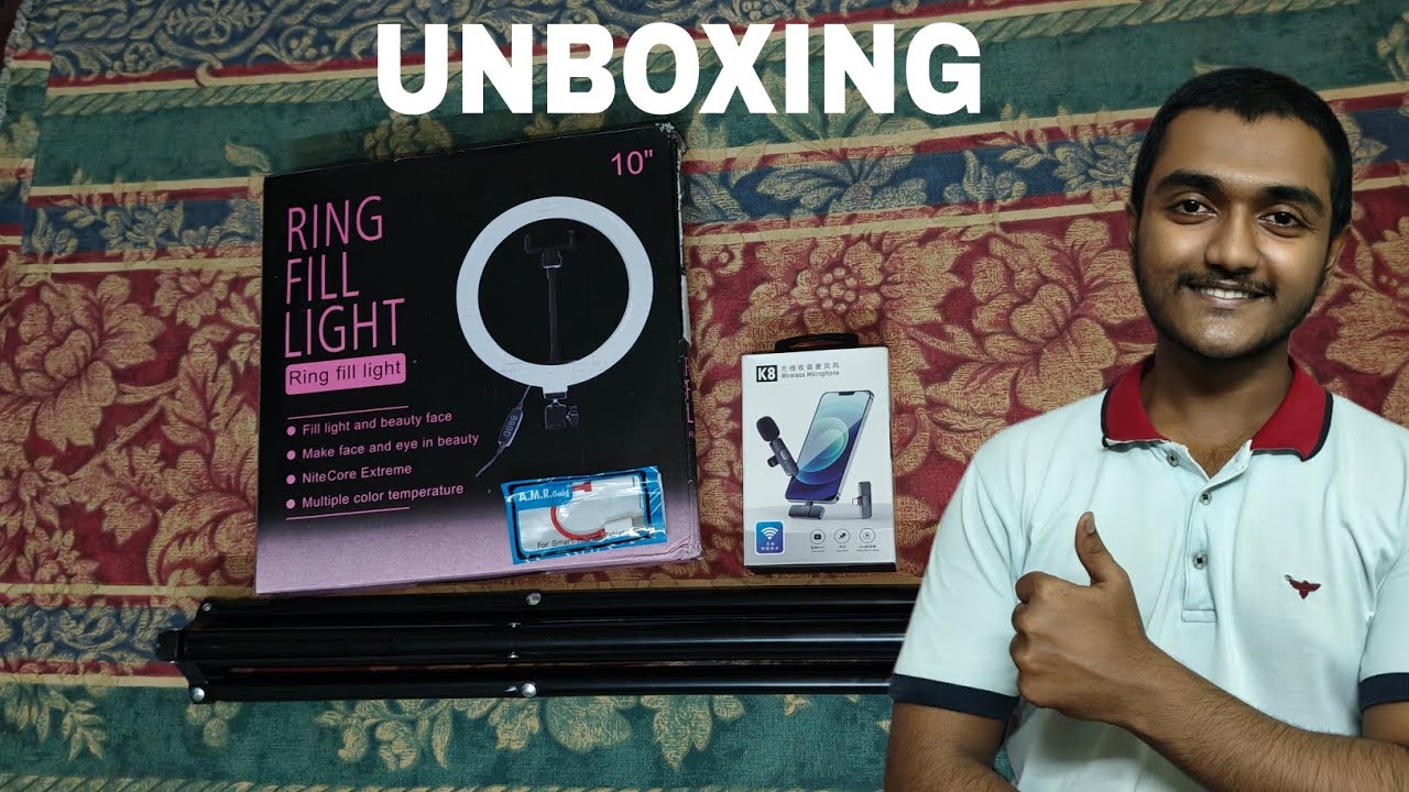 Meesho Tech Unboxing: Best Budget Tripod & Mic for YouTube Creators ...