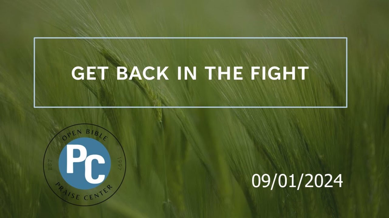 Get Back in the Fight - YouTube