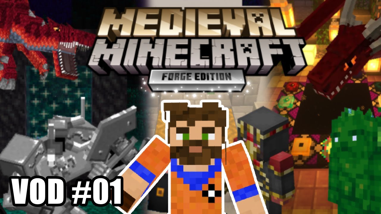 🔴 Trying the Medieval MC Modpack! Lets GO - YouTube