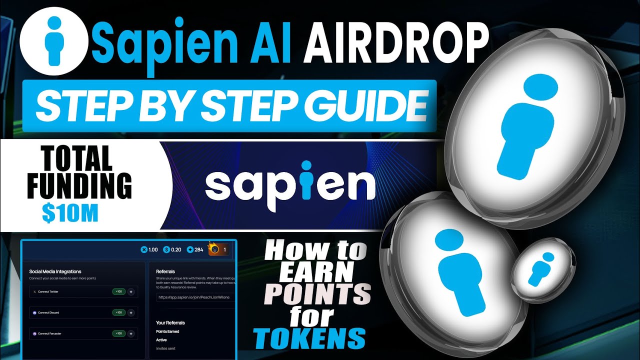 Sapien Ai Airdrop - How To Get Sapien Ai Points for Airdrop Explained - YouTube