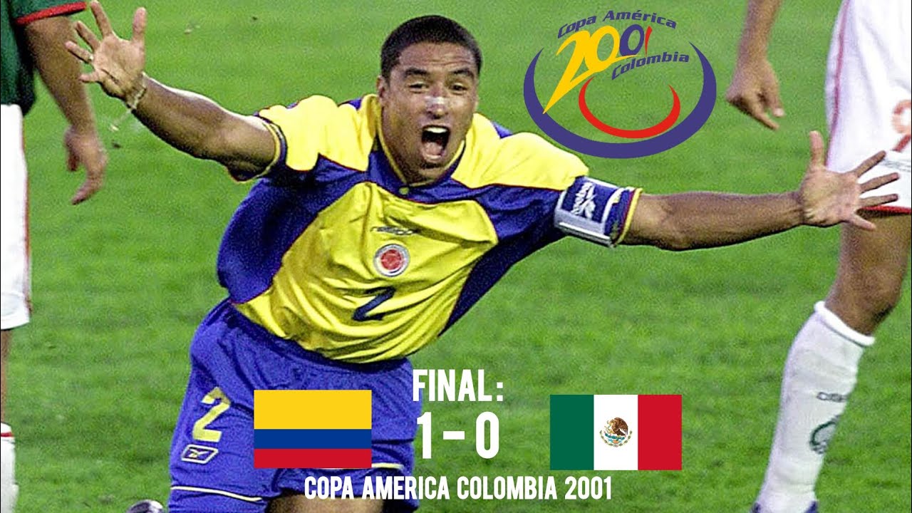 Colombia Vs Mexico 1- 0 (Complete Match) Copa America 2001 Final - YouTube