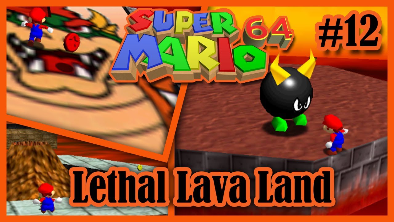 Super Mario 64 Guide (Guía) 100% #12 – (Lethal Lava Land) - YouTube