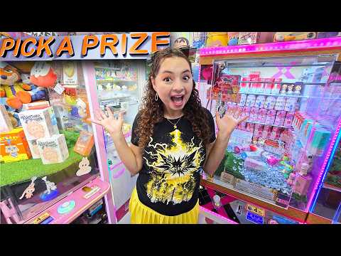 Having a Blast at PICK A PRIZE Arcade in Singapore!