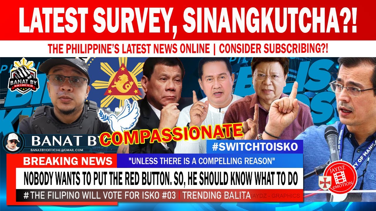 LATEST PULSE ASIA SURVEY, SINANGKUTSA LANG?! - YouTube