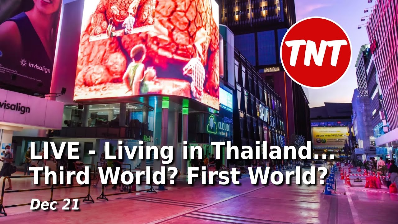 I'm living in a 'third world' country... and it's GREAT - LIVE program ...