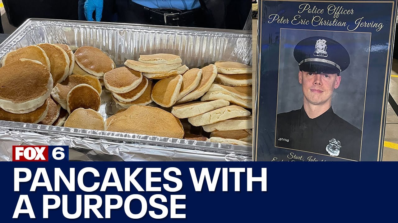 Purposeful pancake breakfast; Milwaukee police honor fallen officer ...