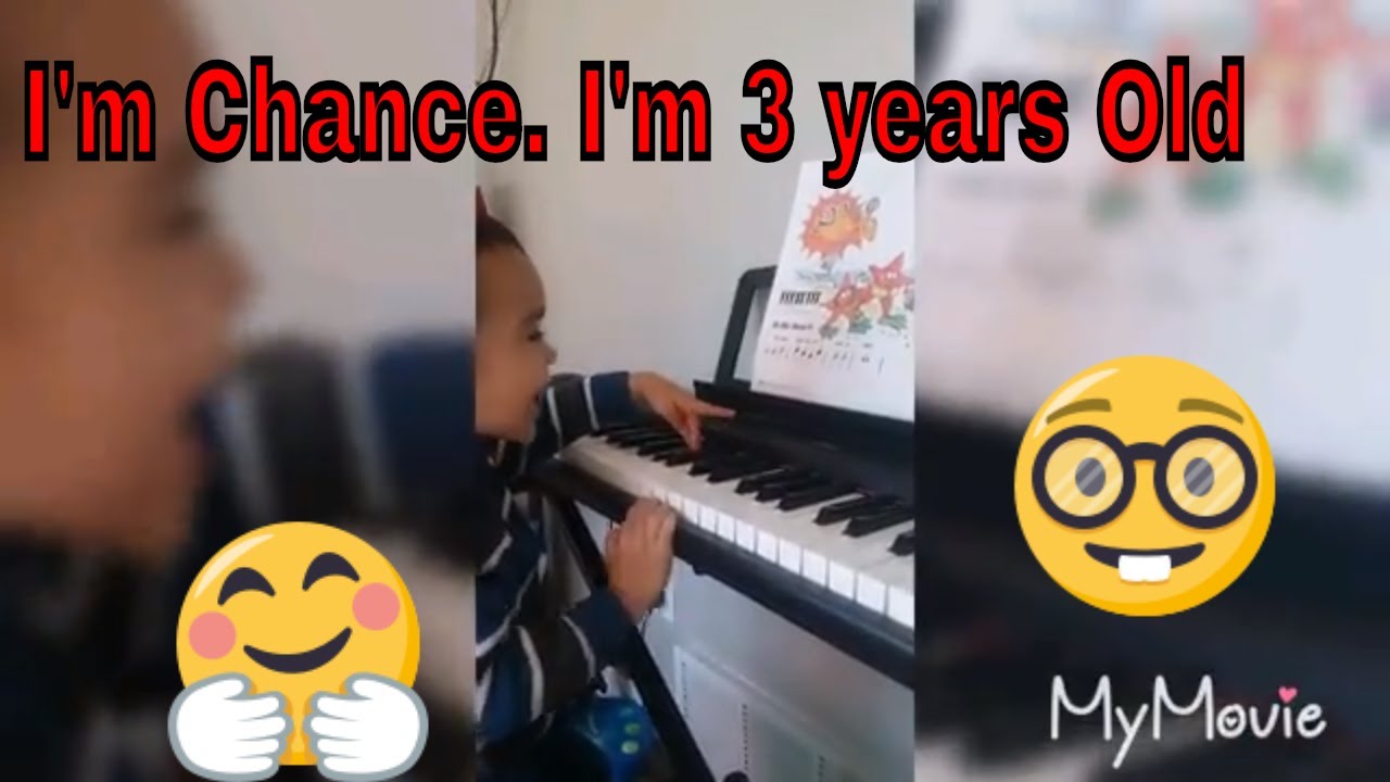 Preschool piano lesson for my 3 year old | learning video - YouTube