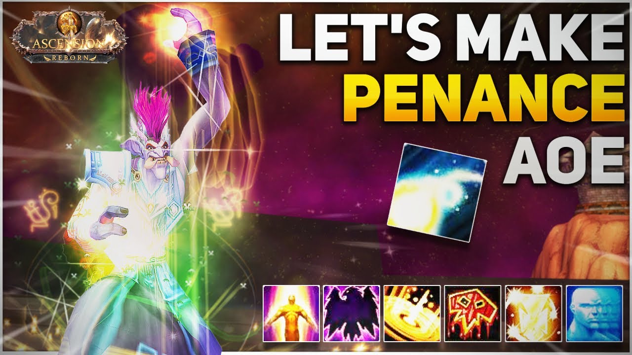 AOE PENANCE BUILD! | WoW Ability Draft | Project Ascension | TBC ...