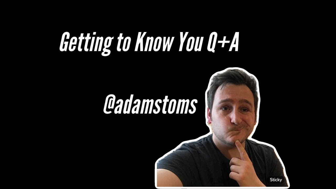 Adam Vlogs: Q+A with me - YouTube