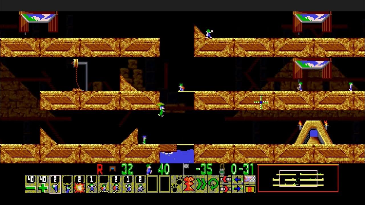 Lemmings Destination (V 1.2) [Helium 03]: Looking Down From The Edge - YouTube
