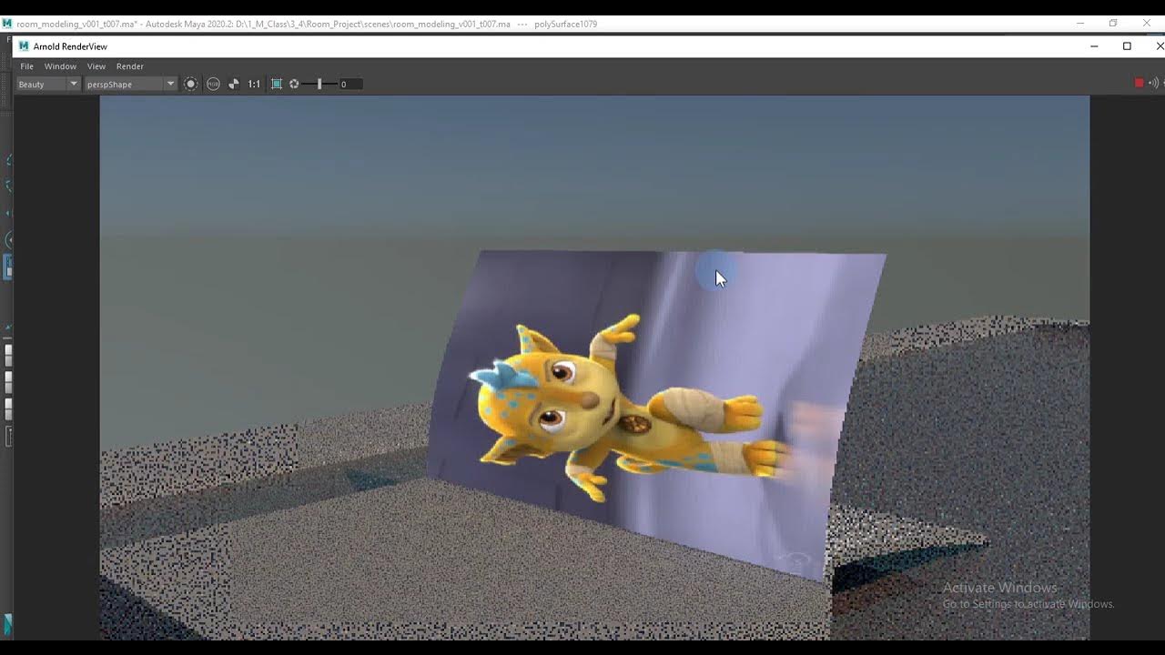 Arnold Two-sided Shader in Maya - YouTube