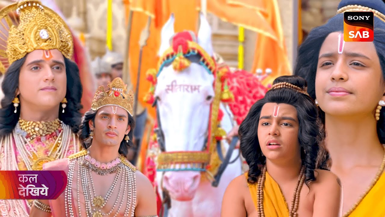 शत्रुघ्न और लव कुश के बीच युद्ध 😱 || Shrimad Ramayan Today Episode 234 ...