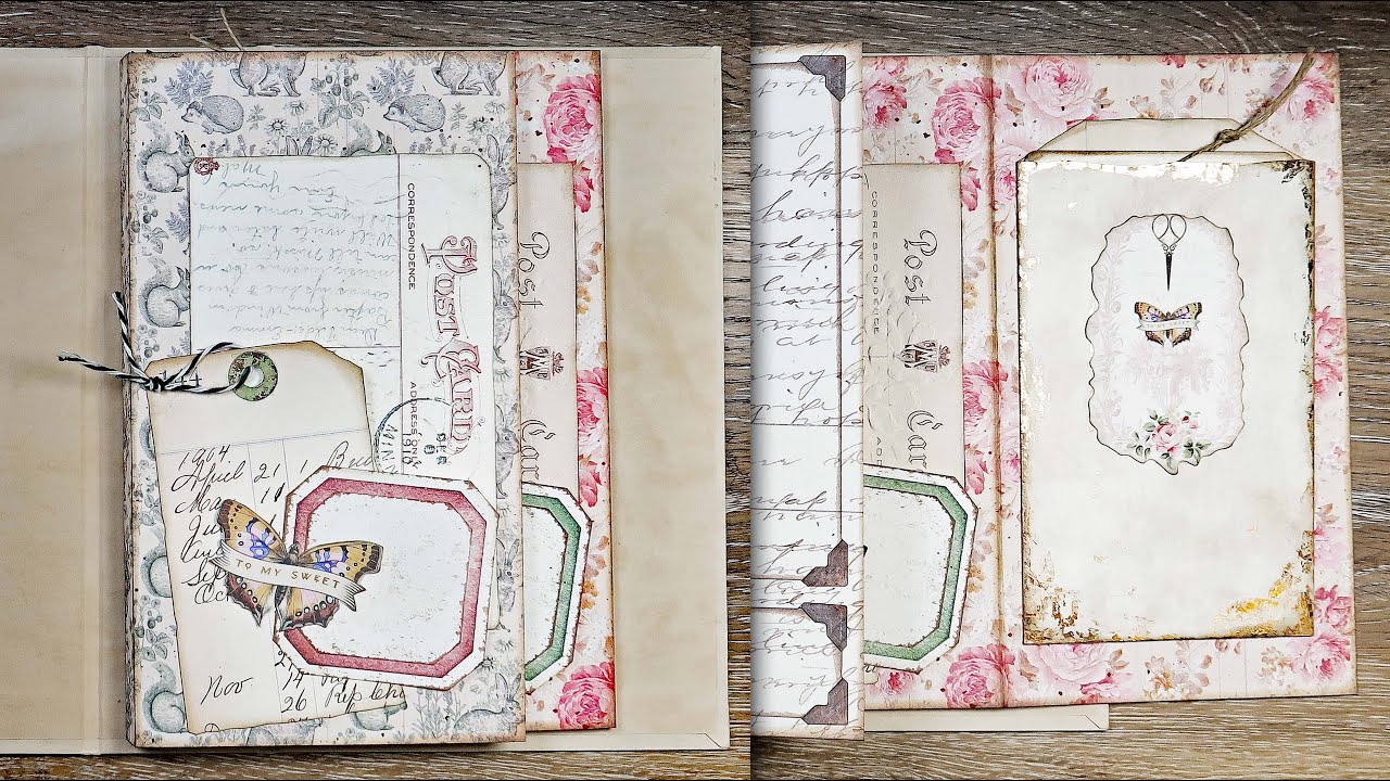 "My Sweet Mini Album" Pages, Embellishments, Glassine Bag, Glue Stick ...