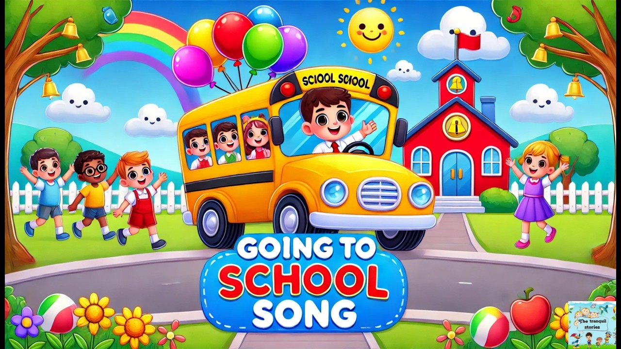 Going To School | Yes Yes Go to School Song | Nursery Rhymes & Kids ...