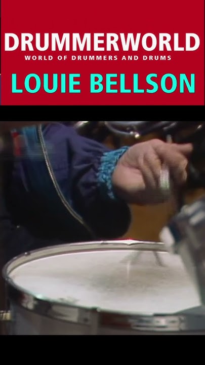 Louie Bellson: A SHORT BRUSH SOLO #louiebellson #drummerworld - YouTube