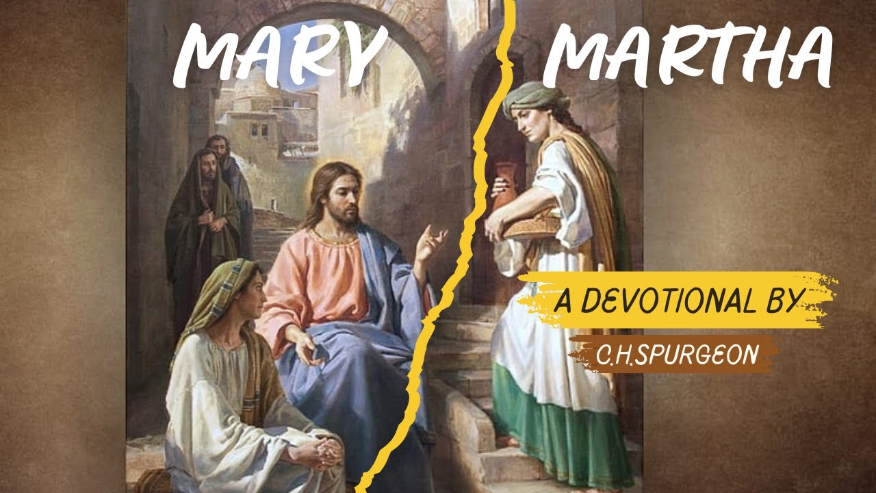 Martha distracted with serving- Charles Spurgeon - YouTube