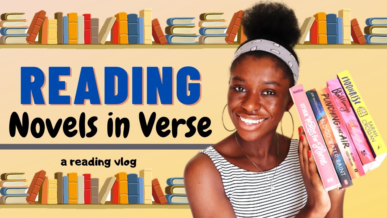 Reading Novels in Verse || Reading Vlog [CC] - YouTube