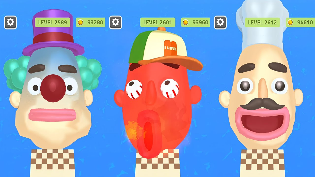 Sandwich Runner : Joker Face 🆚 Boy Cap Face 🆚 Chef Face - YouTube