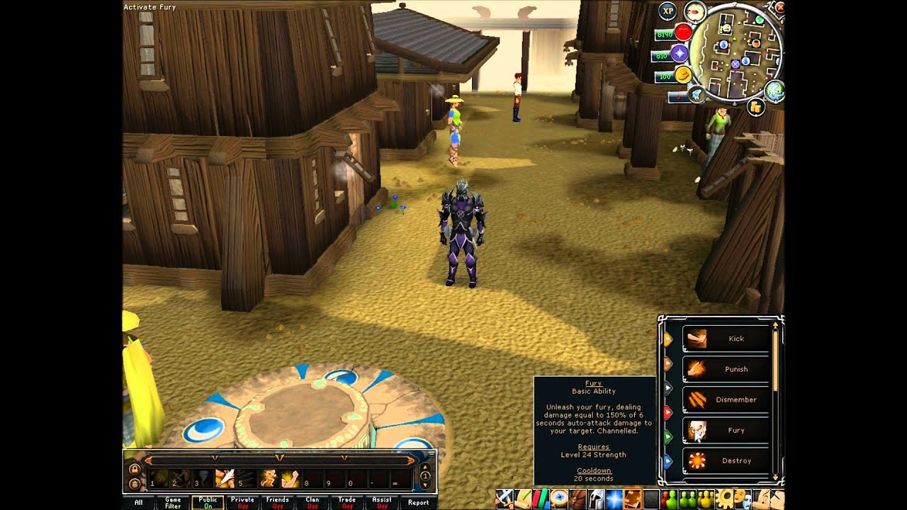 Runescape Evolution of Combat Beta - All Abilities Explained Part 1 ...