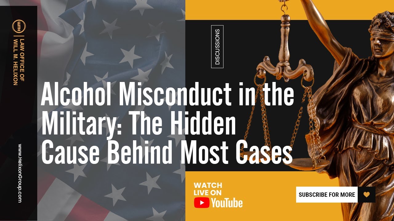 Alcohol Misconduct in the Military: The Hidden Cause Behind Most Cases ...