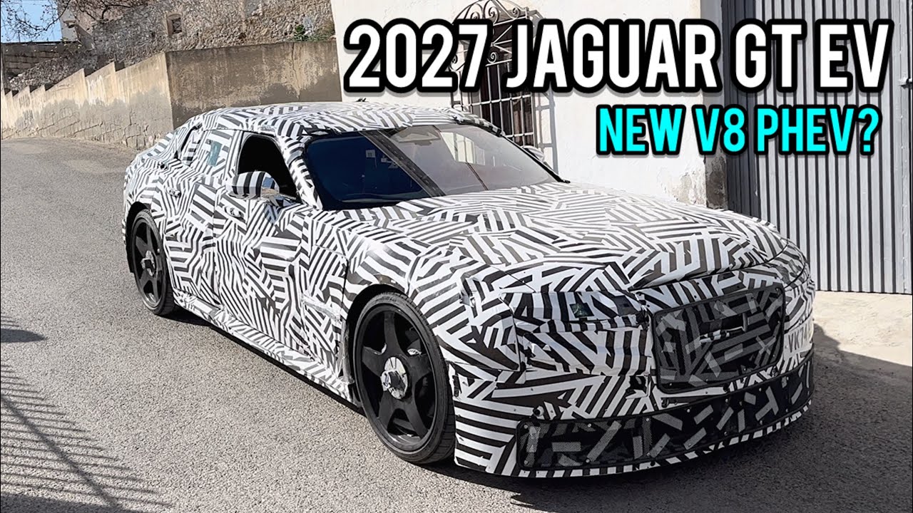 SPIED TESTING 2026 JAGUAR TYPE 00! (*+700KM WLTP*) - YouTube
