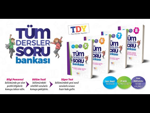 Tüm Dersler Soru Bankası | Türkçe,Matematik,Hayat Bilgisi,İngilizce