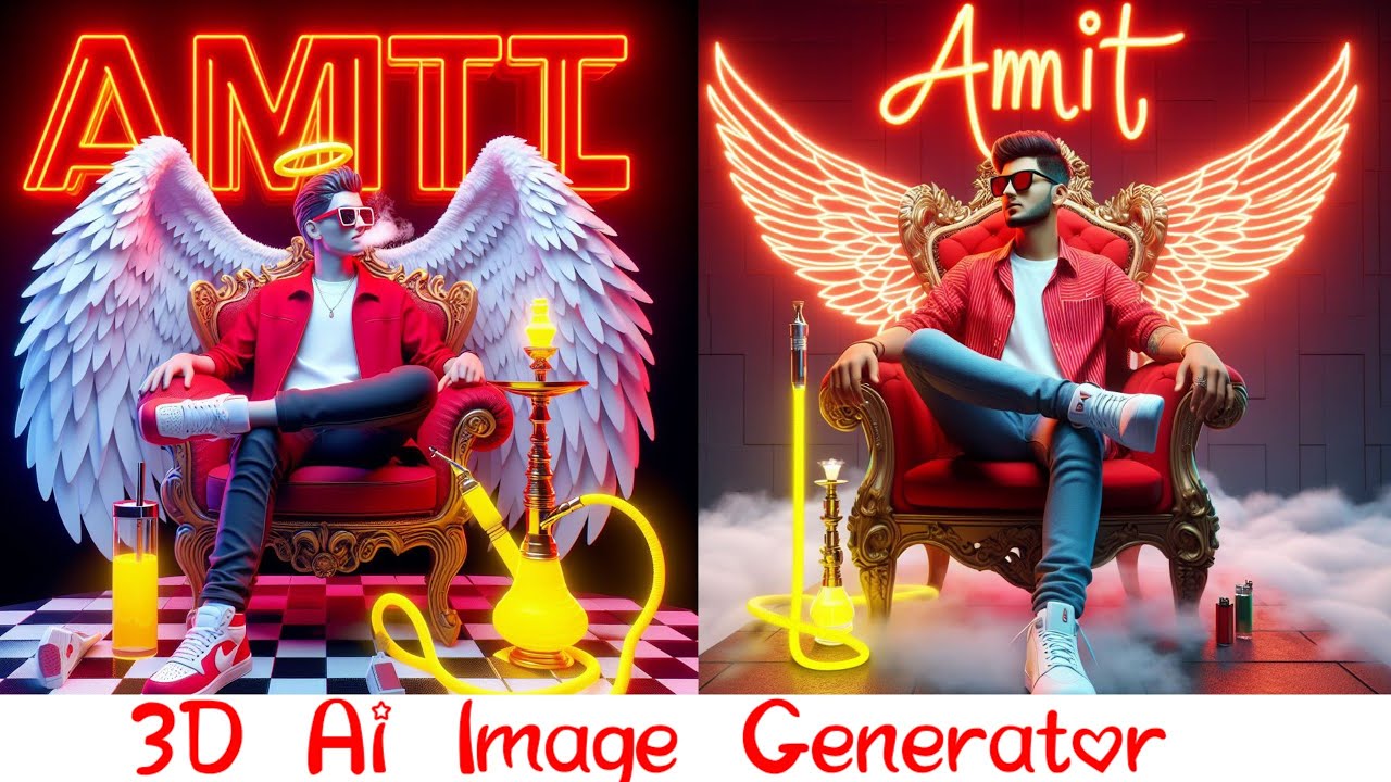 How To Create 3d Ai Wings Name Image Create Trending Wings Name