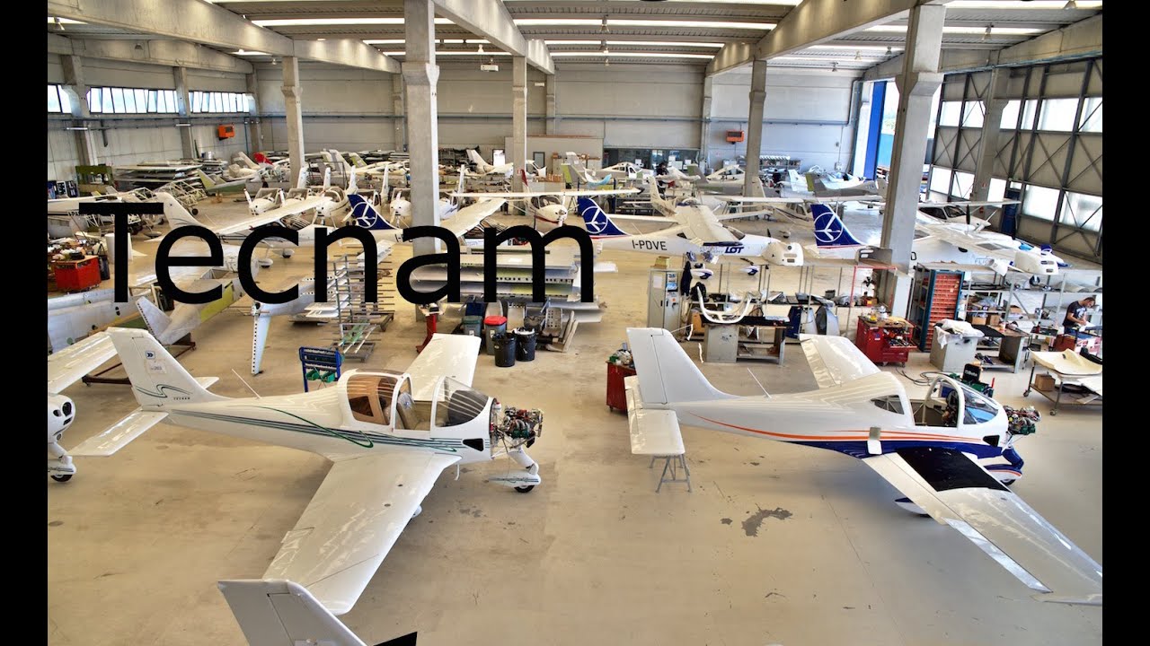 Tecnam - fabryka samolotów od środka - YouTube