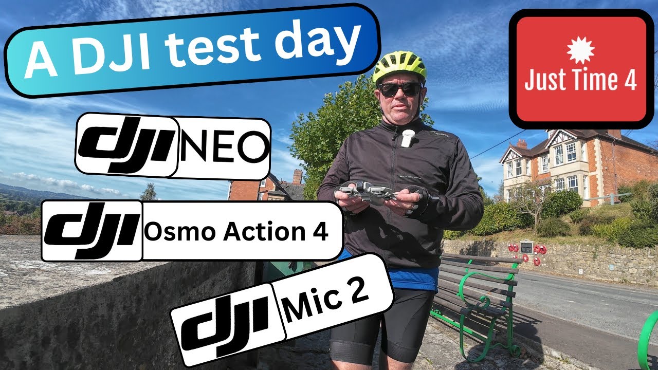 DJI Test day with DJI Neo, Osmo Action 4 and Mic 2 and Ray Ban Meta ...