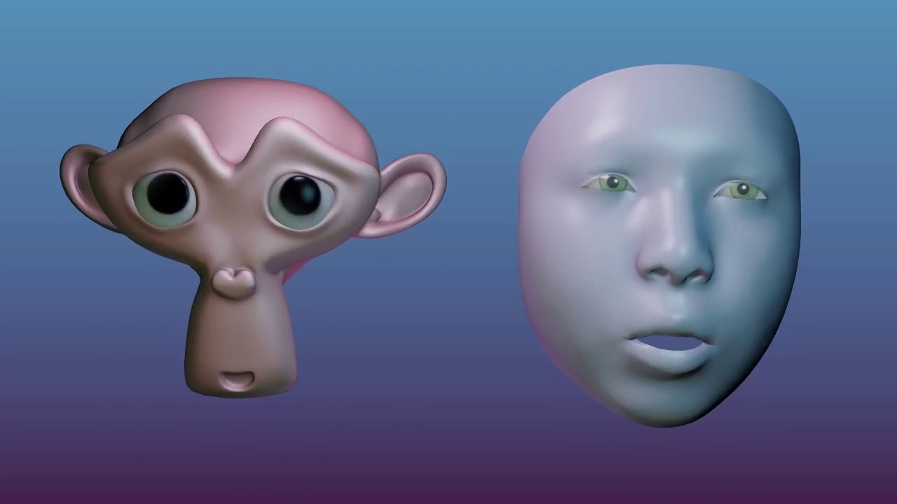 DEMO / iPhone X Face Animation Eye Pupil Tracking - YouTube