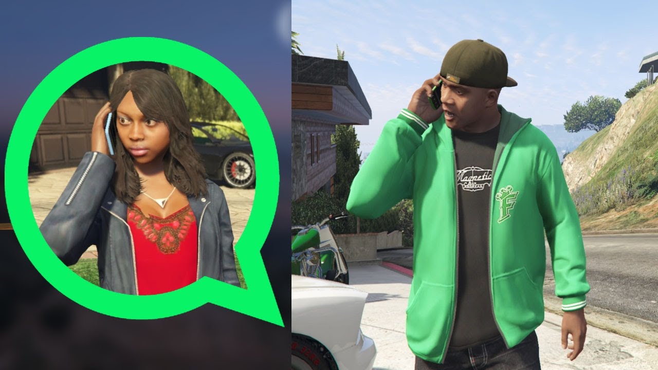 GTA 5 - All Tanisha's Phone Calls To Franklin - YouTube