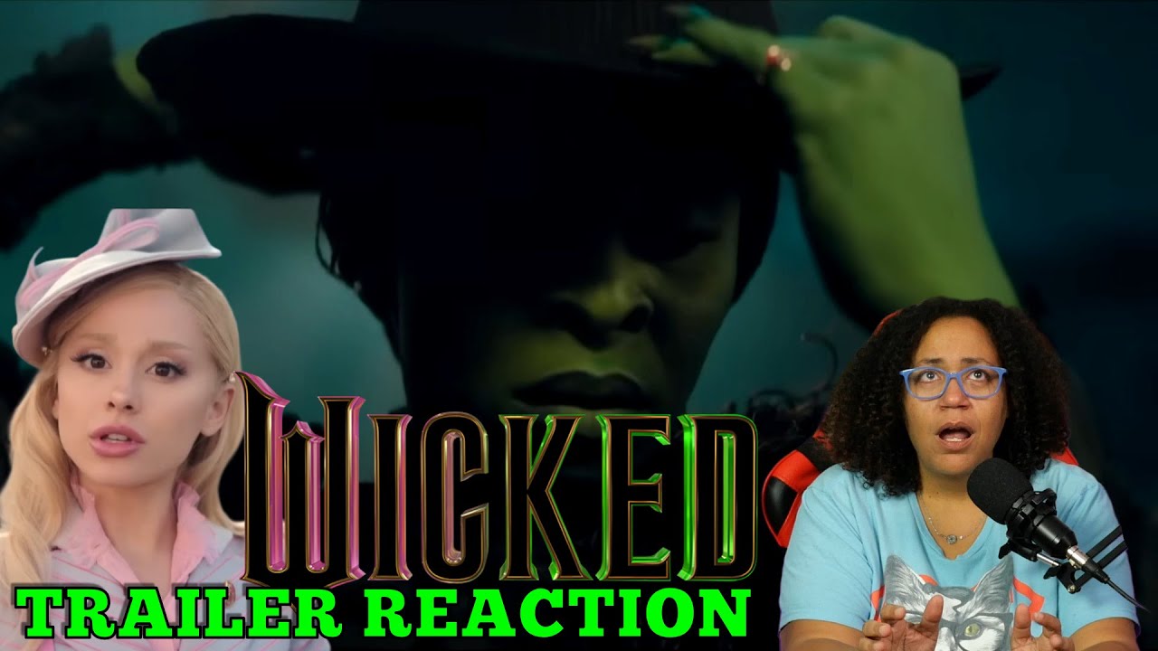 Wicked Official Trailer 2 and Musical Event Trailer Reaction - YouTube