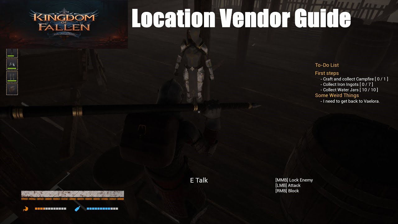 Kingdom of Fallen: The Last Stand,Location Vendor Guide - YouTube