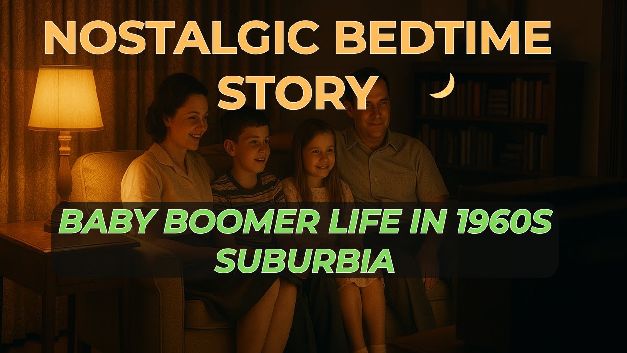 Nostalgic Bedtime Story | Nostalgic 1960s Suburbia, Growing Up as a ...