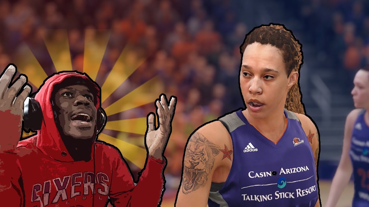 GIRLS ARE FINALLY IN AN NBA GAME!! - YouTube